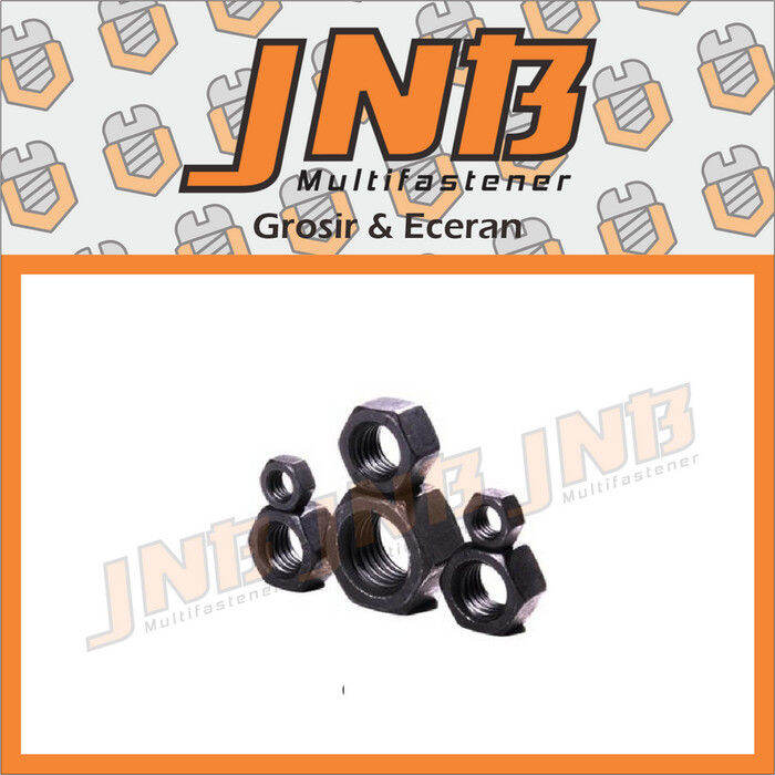 Mur Besi Inchi 7/16 " Kunci 17 Drat Kasar UNC 14 Hexagon Nut NC ...
