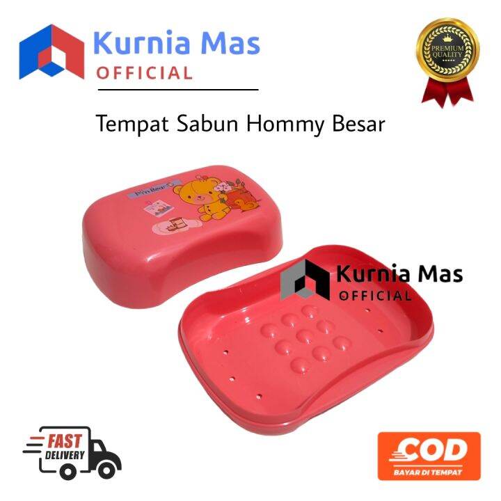 Tempat Sabun Besar HOMMY Wadah Sabun Plastik Kotak Sabun Plastik Besar ...