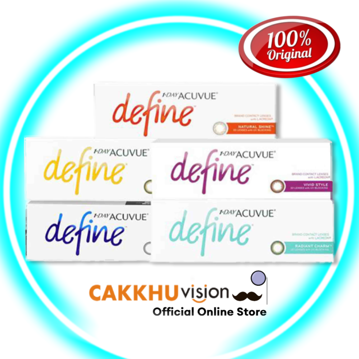 Acuvue Define Daily 1-DAY ACUVUE® DEFINE® 30piece/box | Lazada