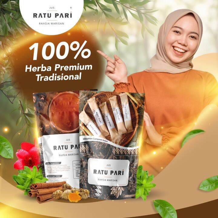 HQ Jus Ratu Pari Herba Premium Untuk Merawat Sakit Kepala dan Pening ...