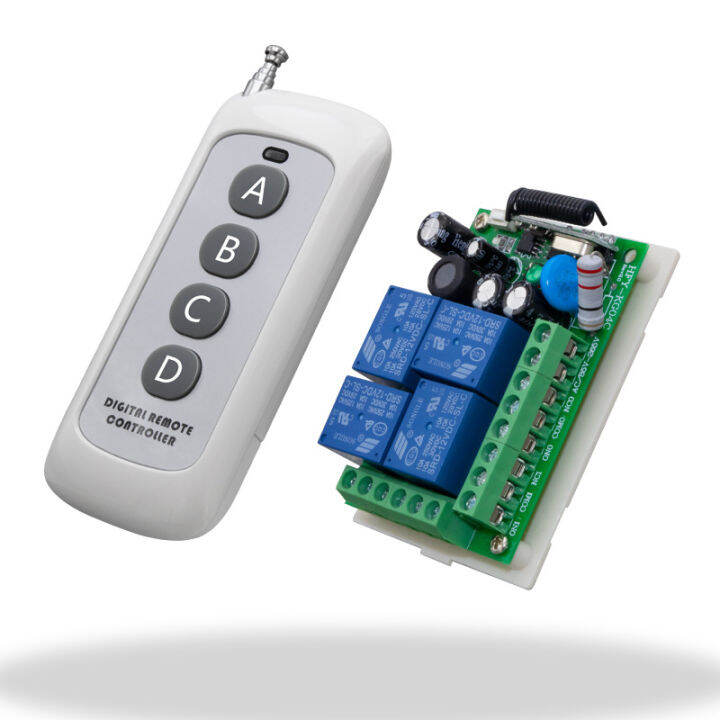 NEW 500M Long Range AC 220 V 1CH 1CH Wireless RF Remote Control Light ...