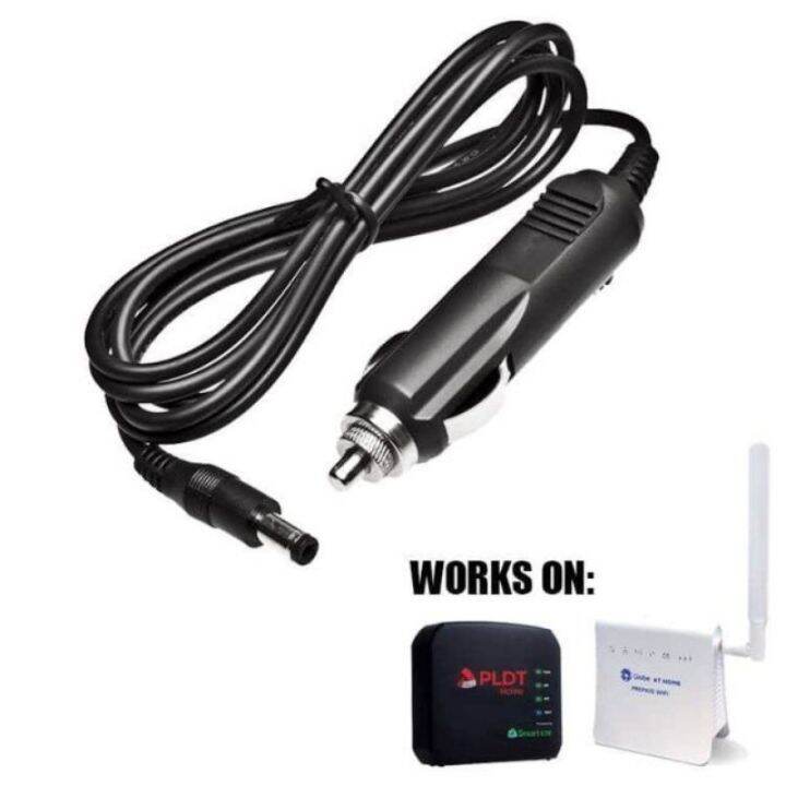 Car Power adaptor / adapter for Globe at home and PLDT Prepaid wifi ...
