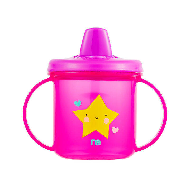 อุปกรณ์ทานอาหารเด็กเล็ก mothercare free flow first cup - pink PB864 ...