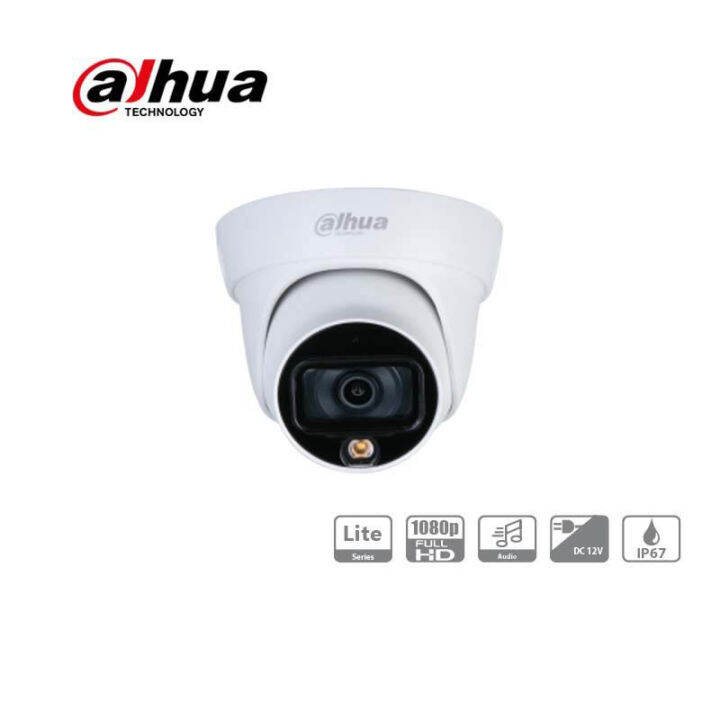 2MP 2.8mm/3.6mm CCTV Camera Dahua Brand Indoor/Dome Full-color ...