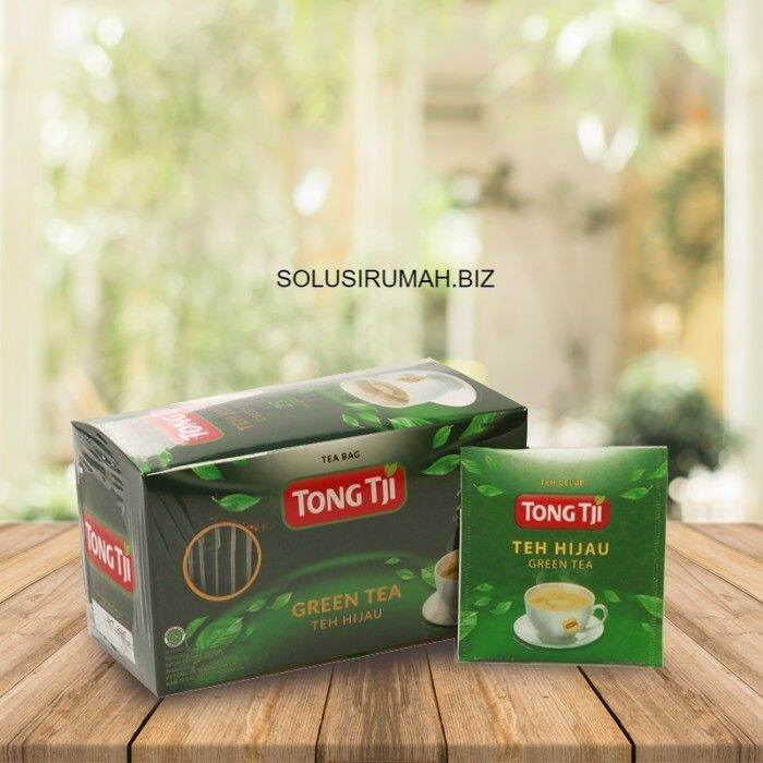 teh celup Tong Tji Green Tea Teh Hijau Celup 50 g pak 50g tong ji ...