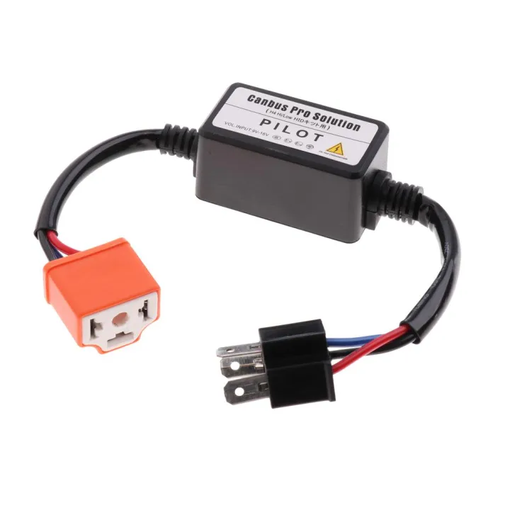 CCBEST Car H4 LED Headlight Lamp Canbus Decoder DRL Anti-Flicker Load ...