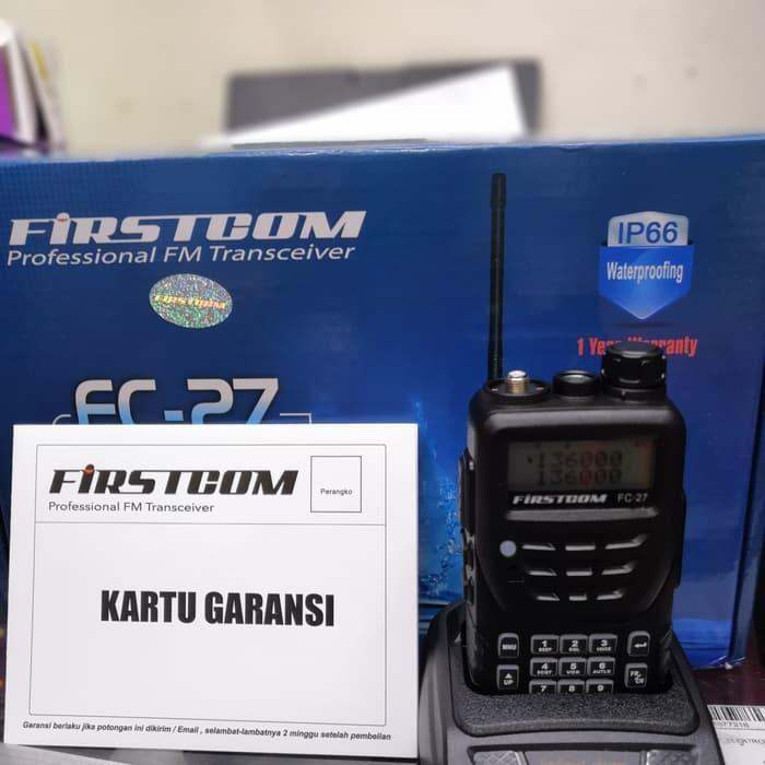 Radio Ht Handy Talky Firstcom Fc27 waterproof | Lazada Indonesia