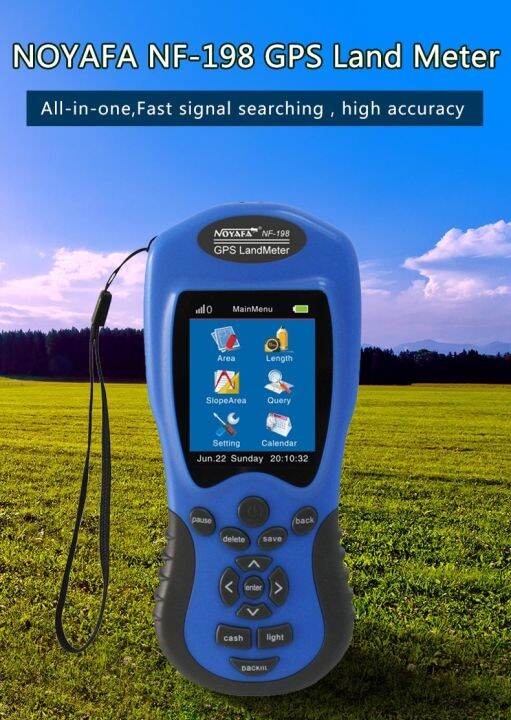 Noyafa GPS Land Meter Test Device NF-198 Survey Equipment Use For Farm ...