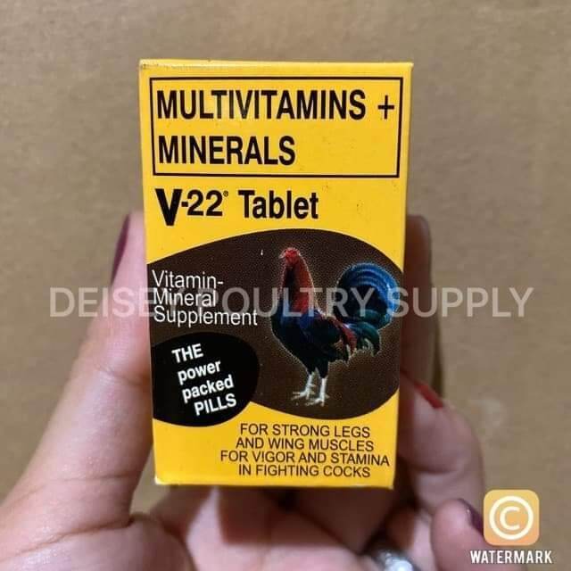 V22 Tablet for Gamefowl (30 TABLETS) | Lazada PH