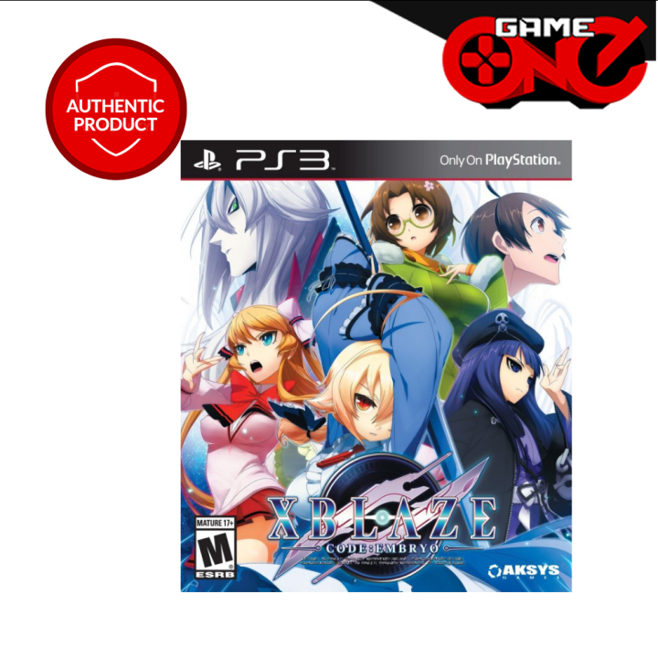 PS3 Xblaze Code:Embryo [R1] | Lazada PH