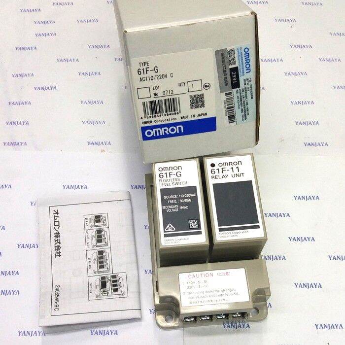 WLC OMRON 61F-G 61F-11 ORIGINAL MADE IN JAPAN/OMRON 61F-G (1 TANKI ...