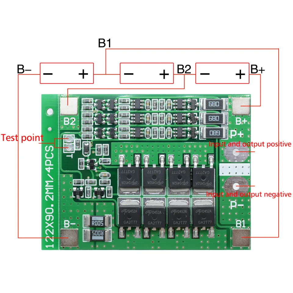 Lithium Ion Battery Management And Protection Module (BMS, 51% OFF
