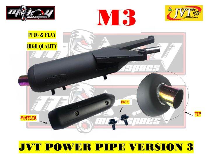 JVT POWER PIPE VERSION 3 FOR MIO 125 Plug AND PLAY HIGH QUALITY ...