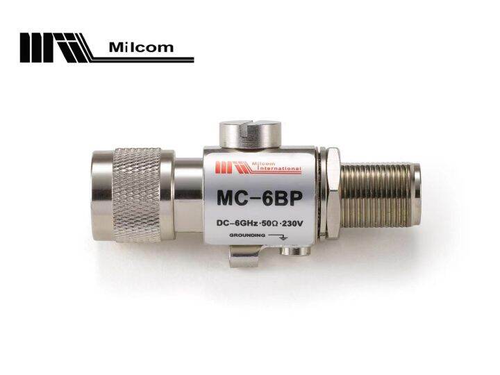 Milcom MC-6BP MC-6BR Lightning Arrestor Coaxial Surge Protector ...