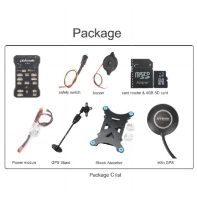 Pixhawk PX4 PIX 2.4.8 32 Bit Flight Controller w/ 4G SD Safety Switch ...