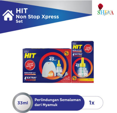 Hit Non -Stop Set 1 Paket Hemat 1 Reffil 33ml,Fresh/Obat Nyamuk | Lazada Indonesia
