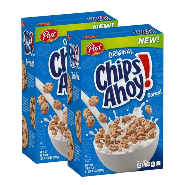 Post Original Chips Ahoy! Cereal 2 Pack (538g per Box) | Lazada PH