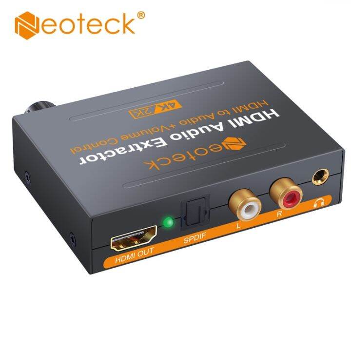 Neoteck HDMI Audio Extractor Converter 2160P 4K x 2K HDMI to HDMI ...