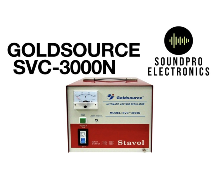 Goldsource SVC-3000N AVR 3000W Automatic Voltage Regulator Servo ...