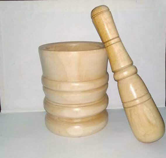 LUMPANG KAYU PLUS ALU - 1 SET | Lazada Indonesia
