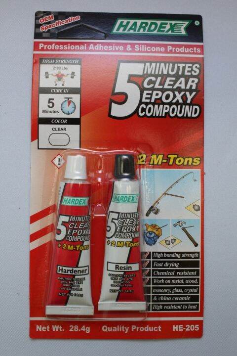 Hardex 5 Minutes Clear Epoxy Compound | Lazada