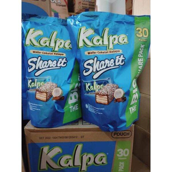 Wafer Coklat Kalpa/Wafer Coklat Kelapa/Kalpa Shareit/Kalpa Shareit Big ...