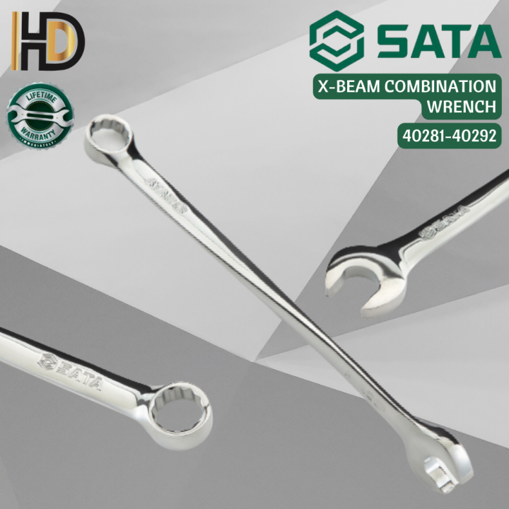SATA X Beam Combination Wrench / SATA X Beam Series Spanner / SATA ...