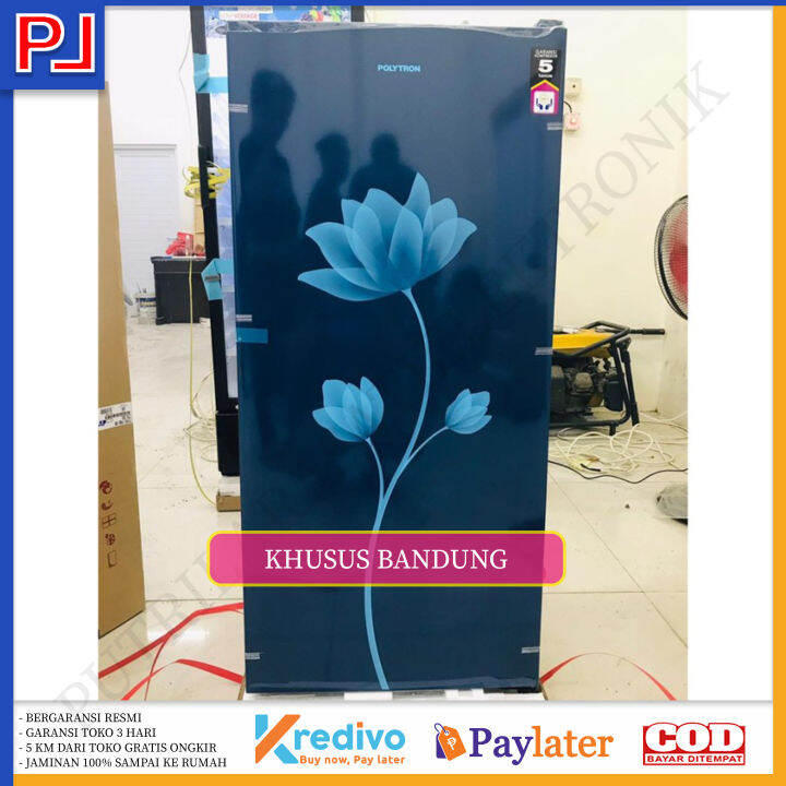Kulkas 1 pintu Polytron Big freezer prb 189 180 liter BANDUNG, JAKARTA ...