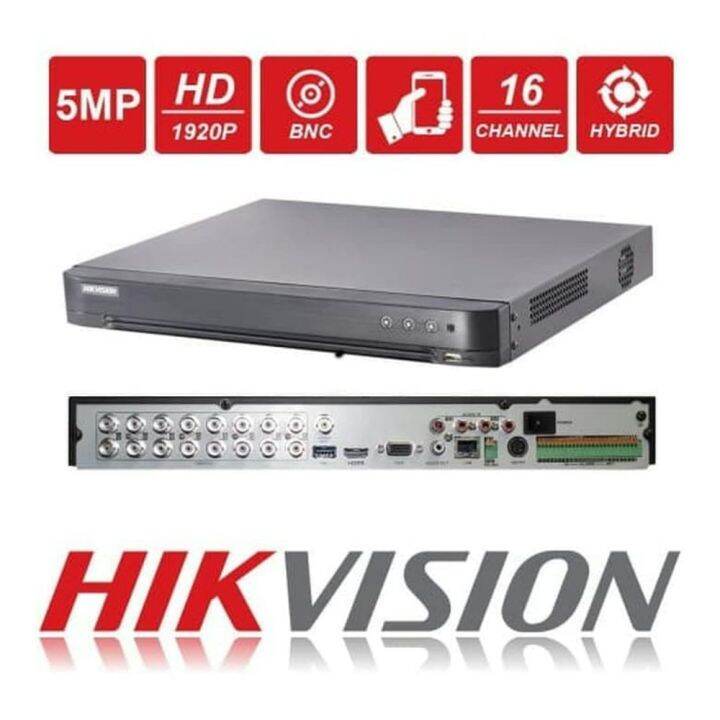 DVR HIKVISION 16CH 5MP DS-7216HUHI-K2 SERIES (4K & H265+) | Lazada ...