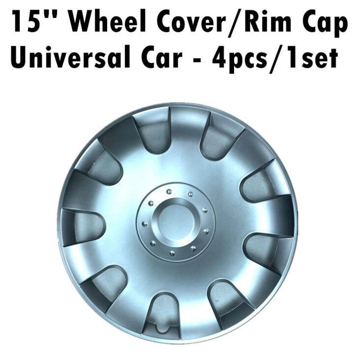 15'' Wheel Cover/Rim Cap Universal Car - 4pcs/1set | Lazada