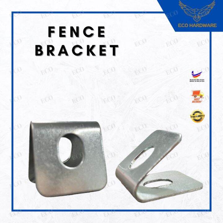 【Eco Hardware & Necessary】Galvanized U Clip Garden Fence/Brc Fencing ...