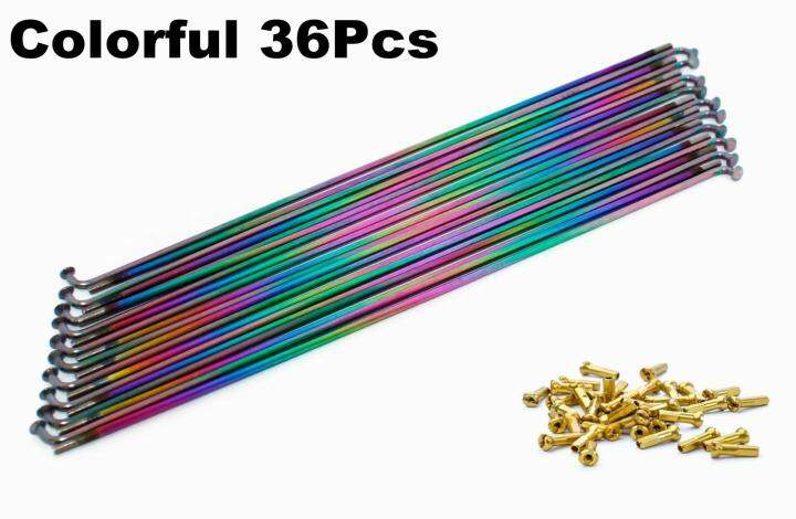 Titanium Rios Motorcycle Spokes and Nipples | Lazada PH