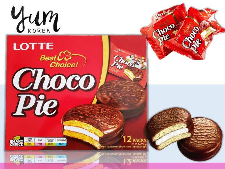Lotte Choco Pie Happy Moments (12pcs/pack) | Lazada PH