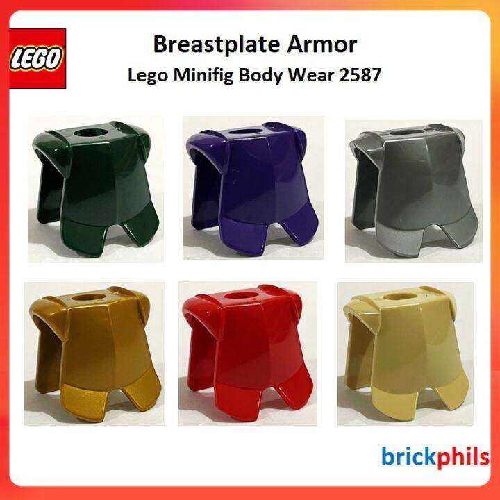 Lego Minifig Body Wear 2587 - Breastplate Armor | Lazada PH