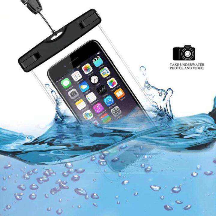 Universal Underwater Smartphone Pouch Casing Waterproof Mobile Bag Case ...