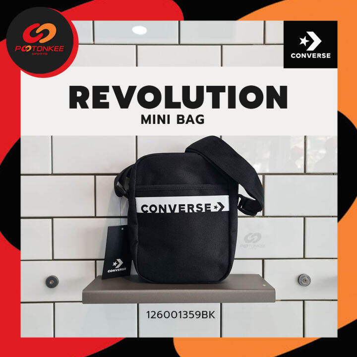 CONVERSE Revolution Mini Bag กระเป๋าสะพายข้าง กระเป๋าคอนเวิร์ส แท้ (สี ...