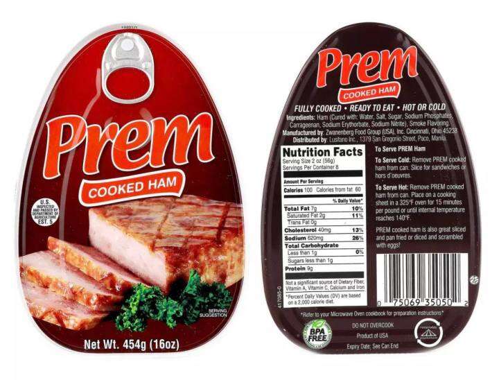 Original Prem Cooked Ham 454g | Lazada PH