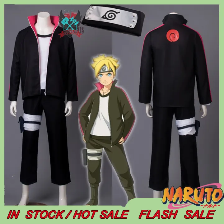King COS Anime BORUTO -NARUTO THE MOVIE Naruto Uzumaki Boruto ชุดคอสเพล ...
