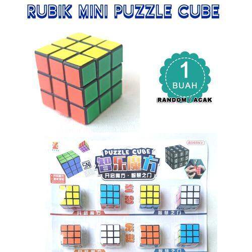 Mainan Rubik 3x3 mini Puzzle Cube - SATUAN - RUBIK MINI PUZZLE CUBE ...