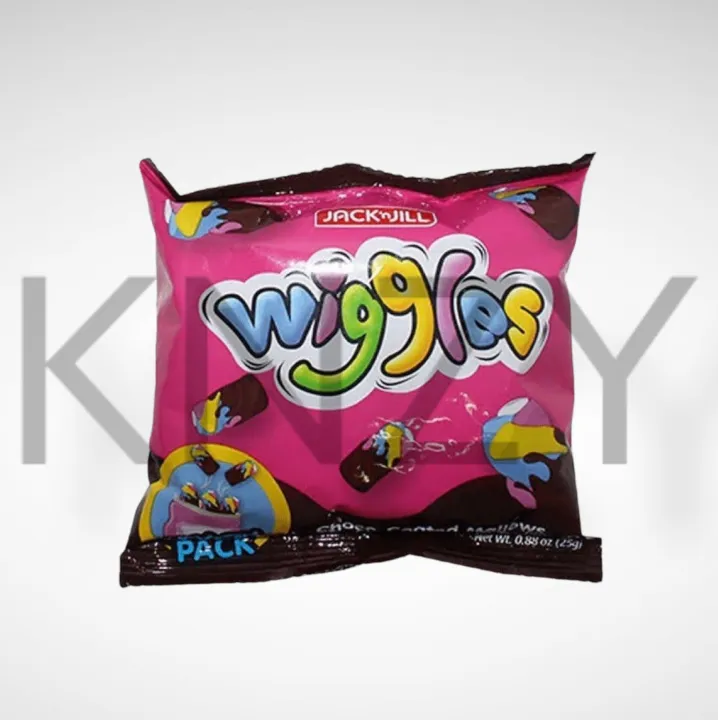 Wiggles Chocolate Coated Marshmallows 25Gramsx3s | Lazada PH