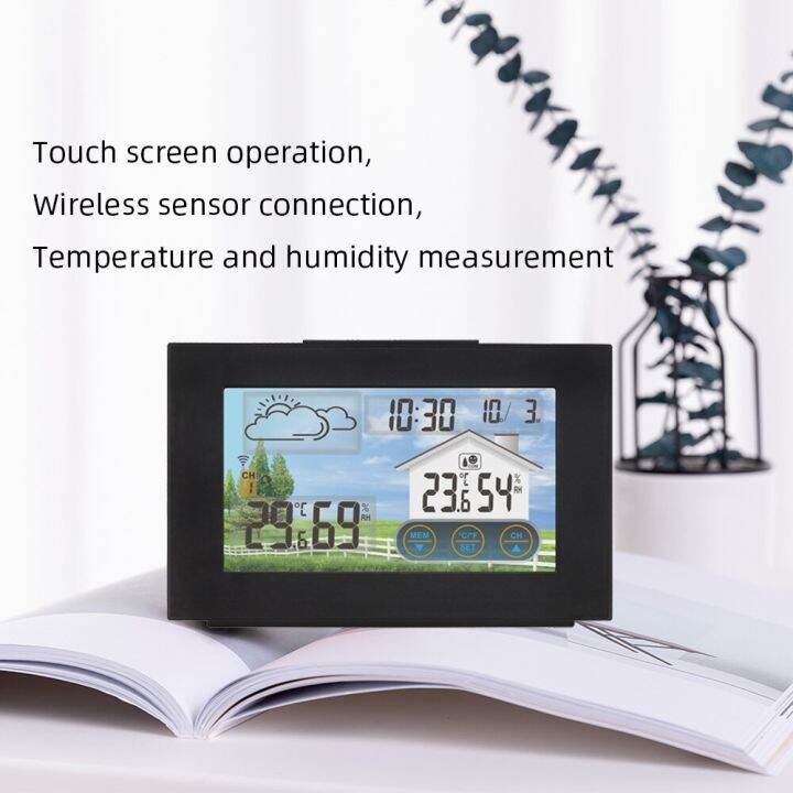 Fanju Wireless Weather Station Sensor Thermometer Hygrometer Indoor ...