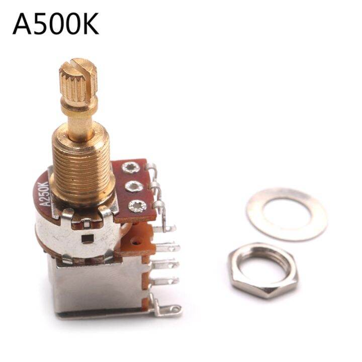 Guitar Switch Knob A500K B500K A250K B250K Push Pull Guitars Control ...