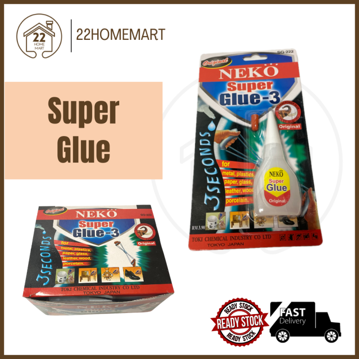 Neko Strong Super Glue 3 Second Elephant Glue Gam Gajah 3 Saat 三秒胶水 ...