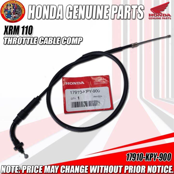 XRM 110 THROTTLE CABLE COMP (HPI) (Genuine: 17910-KPY-900) | Lazada PH