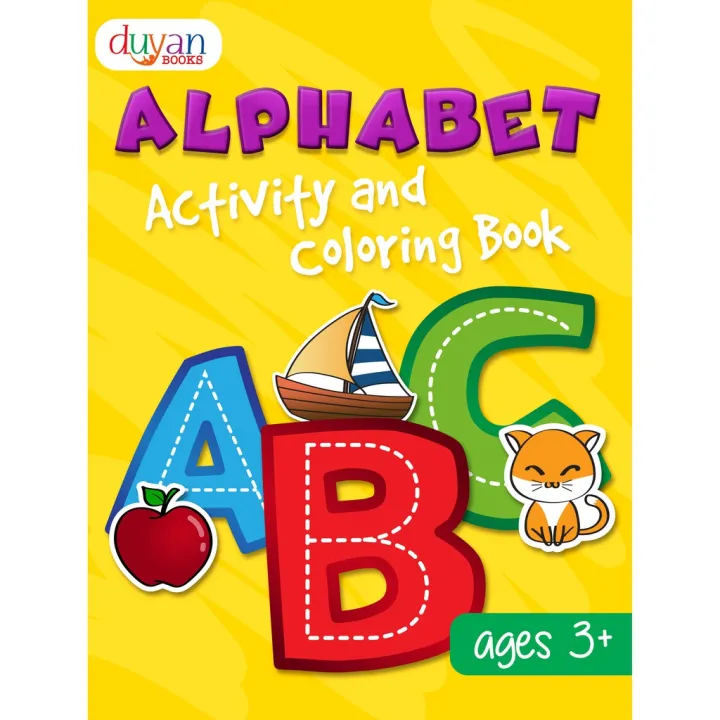 NzNAlphabet Activity and Coloring Book - Activity Book For Kids Ages 3 ...