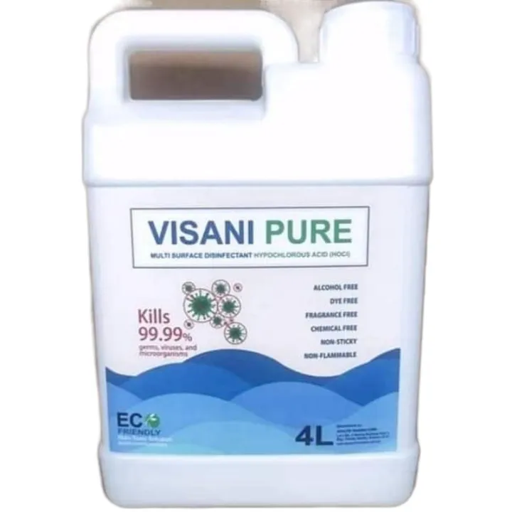 4 Liters Visani Multi ace Disinfect Hypochlorous Acid (HI) | Lazada PH