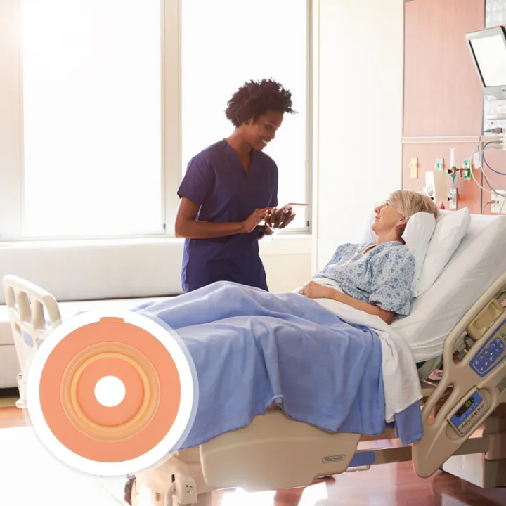 POPOUSHOP Practical Barrier Strips Ostomy Chassis Ring Ostomy Supplies ...