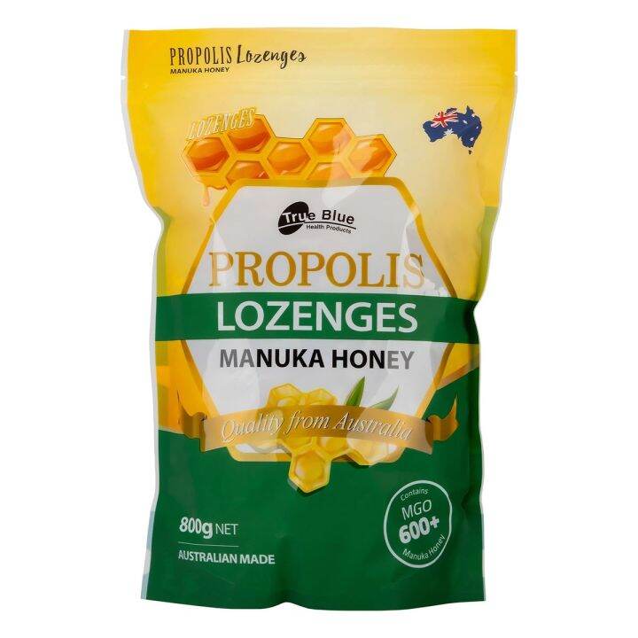 TRUE BLUE Propolis Manuka Honey Lozenges Candy 800g | Lazada PH