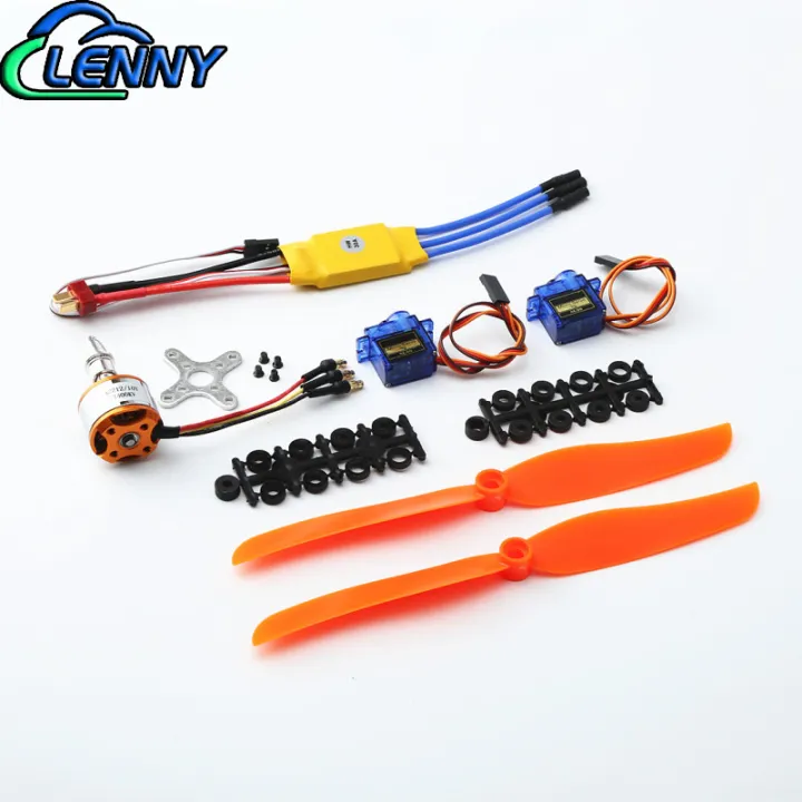 A2212 1400KV Brushless Motor 30A ESC Motor Mount Outrunner 9050 ...