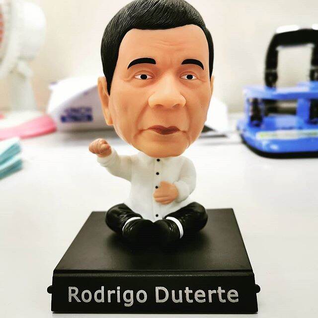 Rodrigo Duterte Action Figure Bobblehead with Phone Stand | Lazada PH